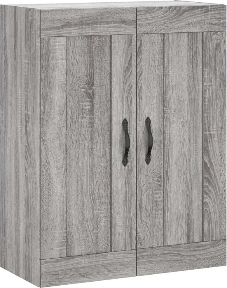 Skříň highboard šedá sonoma 69,5 x 34 x 180 cm kompozitní dřevo 3199783