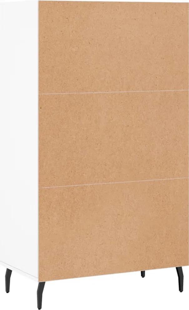 vidaXL Botník 60 x 35 x 105 cm kompozitní dřevo [829628] Barva: Betonová šedá