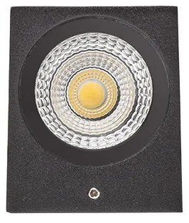 RENDL R12028 KUBI LED venkovní světlo, up - down IP54 antracitová