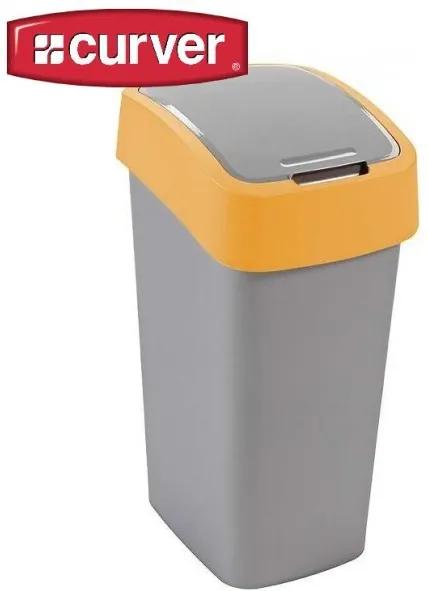 Odpadkový koš FLIPBIN 50l - žlutý CURVER OEM R31361