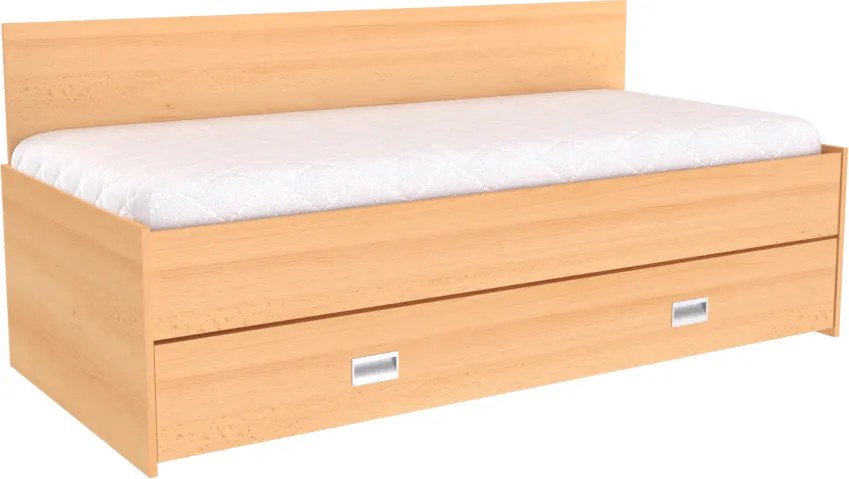 Zvýšené lůžko DUO s úložným prostorem (na výběr více variant)