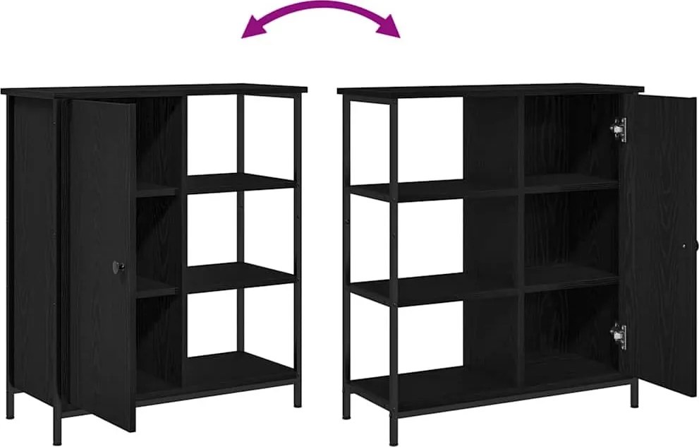 vidaXL Příborník 70 x 30 x 80 cm konstruované dřevo [869090] Barva: dub sonoma