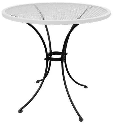 Unikov Zahradní stůl Tako 70 kulatý Barva nátěru: Bílá - RAL 9016 - Bílá - RAL 9016