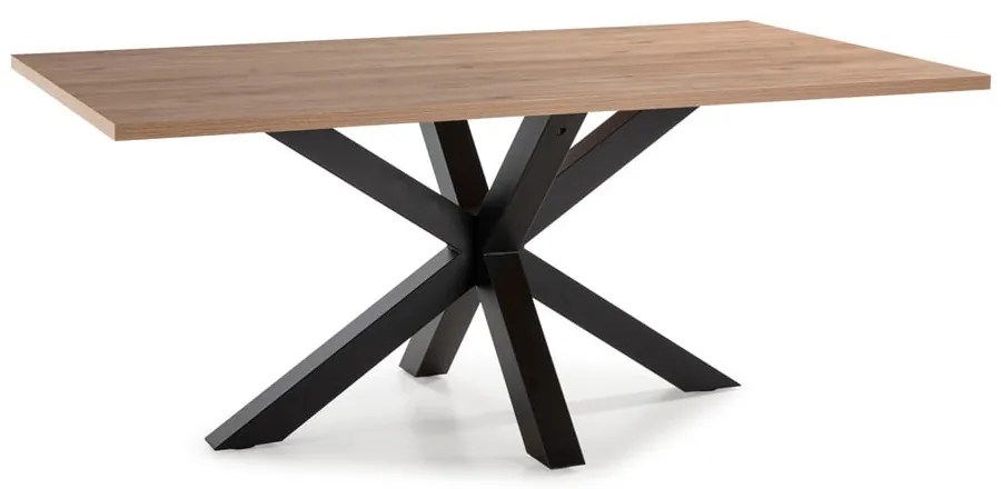 Jídelní stůl s deskou v dubovém dekoru 100x180 cm Comba – Marckeric