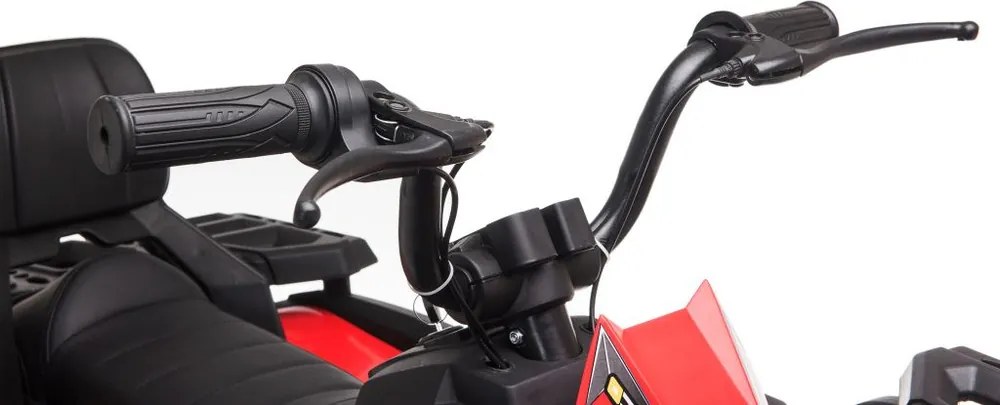 LEAN CARS Elektrická čtyřkolka pro děti JC333 červená