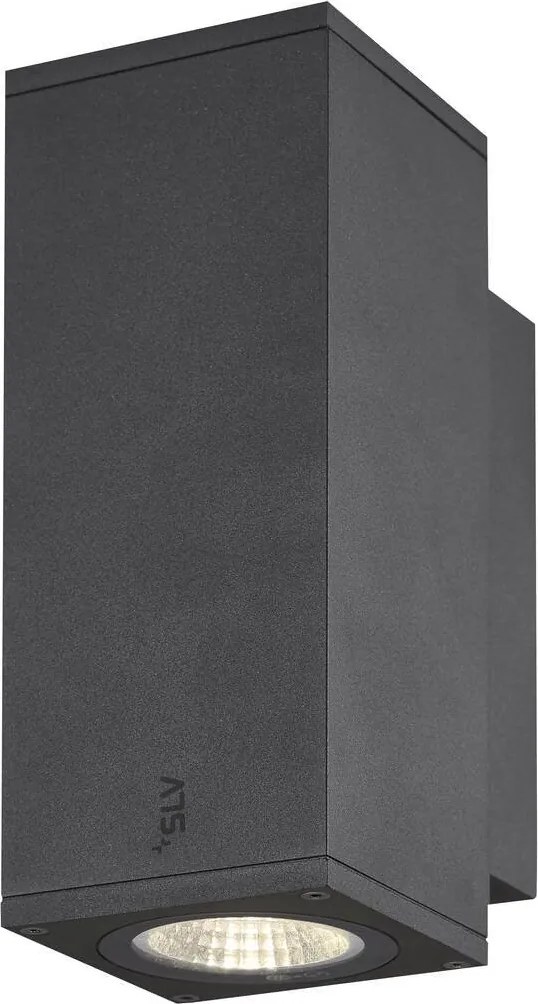LA 1003418 ENOLA SQUARE UP/DOWN S Outdoor, nástěnné LED svítidlo, antracitové - BIG WHITE (SLV)