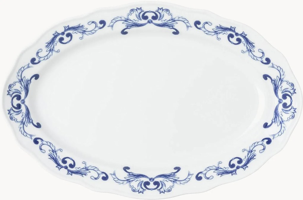 Porcelánový servírovací talíř True Blue
