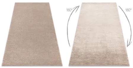 koberec SOFTY, Jednotný, Jednobarevný, béžový velikost 160x220 cm | krásné koberce cz