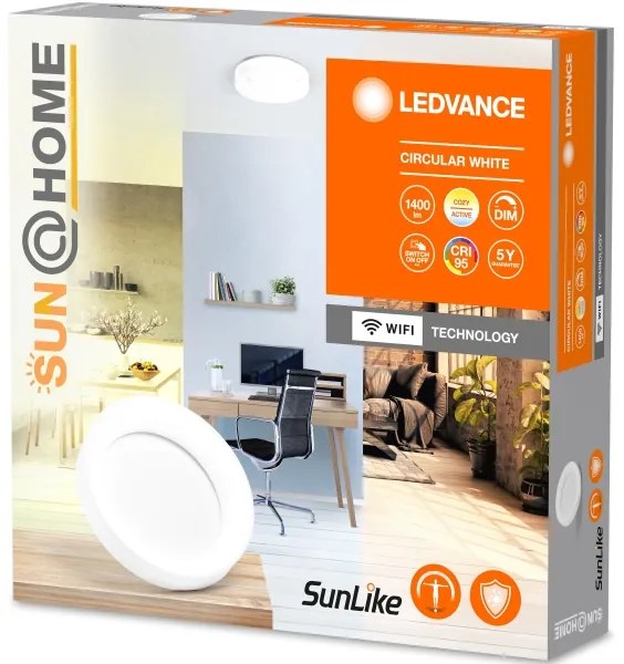 Ledvance-LED Stmívatelné stropní svítidlo SUN@HOME CIRCULAR LED/18,5W/230V Wi-Fi