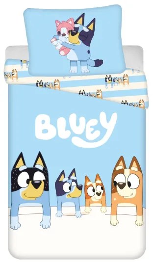 Jerry Fabrics Povlečení Bluey 140x200, 70x90 cm