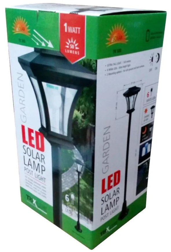 Solární zahradní lampa  LED TR500