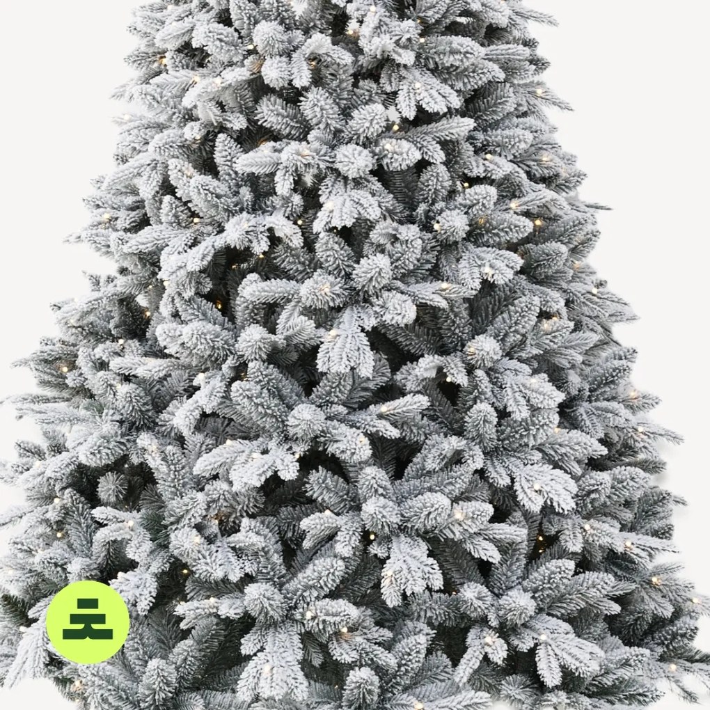 Smrk Bílý 250 LED 150 cm
