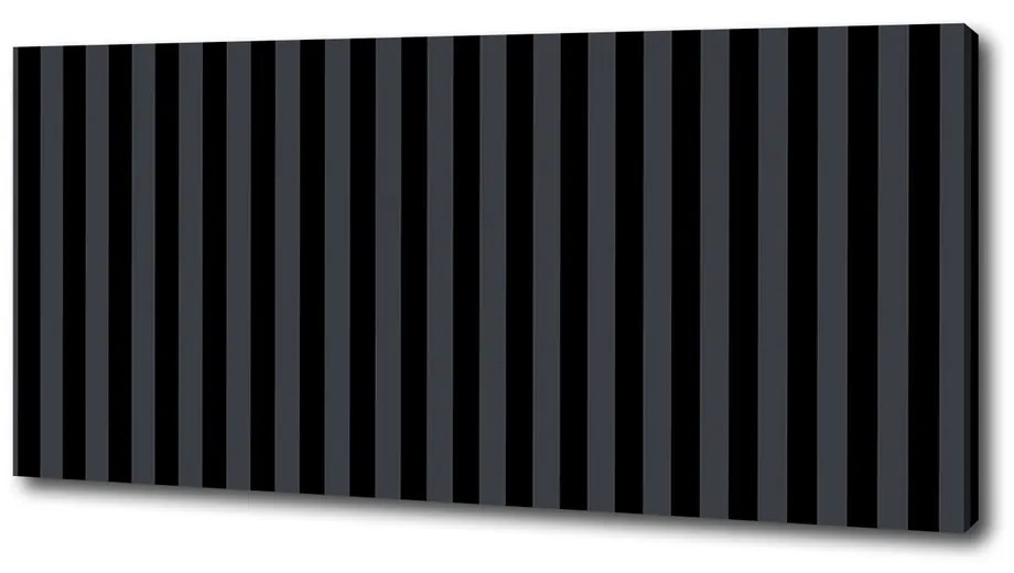 Wallmuralia Foto obraz na plátně Černobílé pásky 125x50 cm