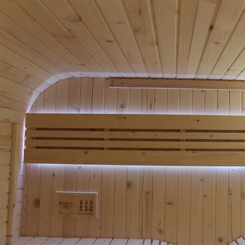 BPS-koupelny Finská zahradní sudová sauna  180x200, 2-4 osoby