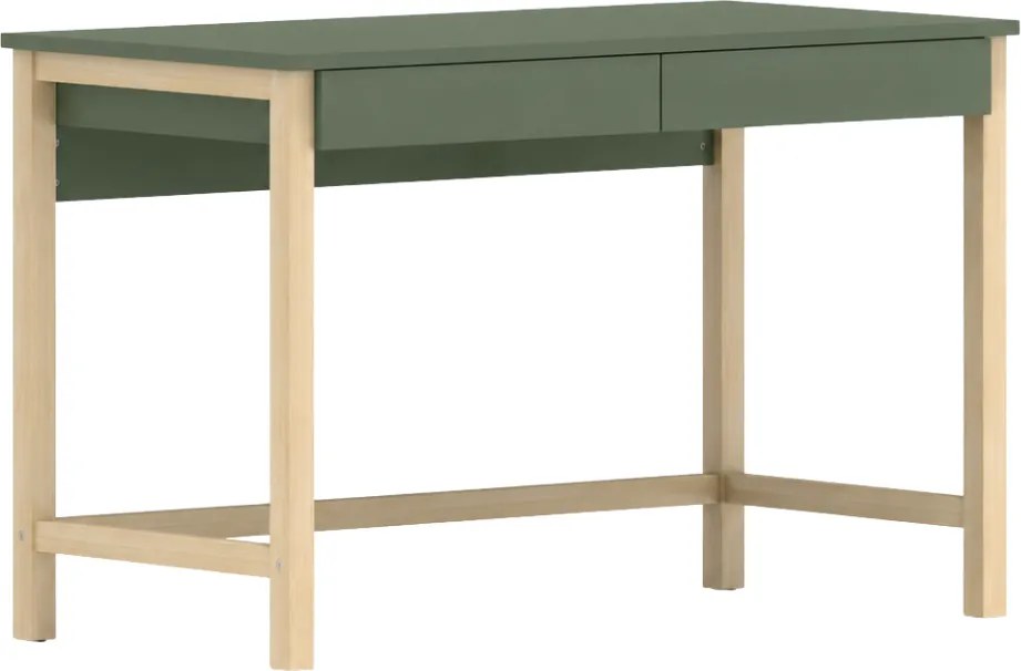 Psací stůl do dětského pokoje MODEL Zvolte barvu: Šalvějová zelená, Zvolte rozměr: 120x60 cm