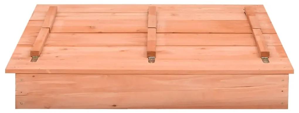 vidaXL Pískoviště jedlové dřevo 95 x 90 x 15 cm