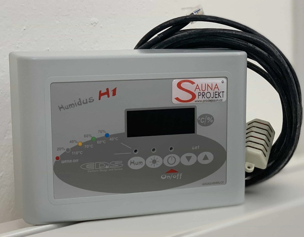 Saunaproject saunová regulace Humiproff klasik na povrch