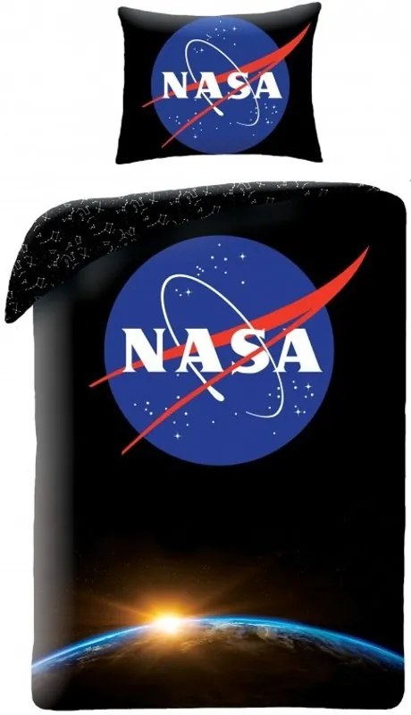Bavlněné ložní povlečení NASA - motiv Svítání - 100% bavlna - 70 x 90 cm + 140 x 200 cm