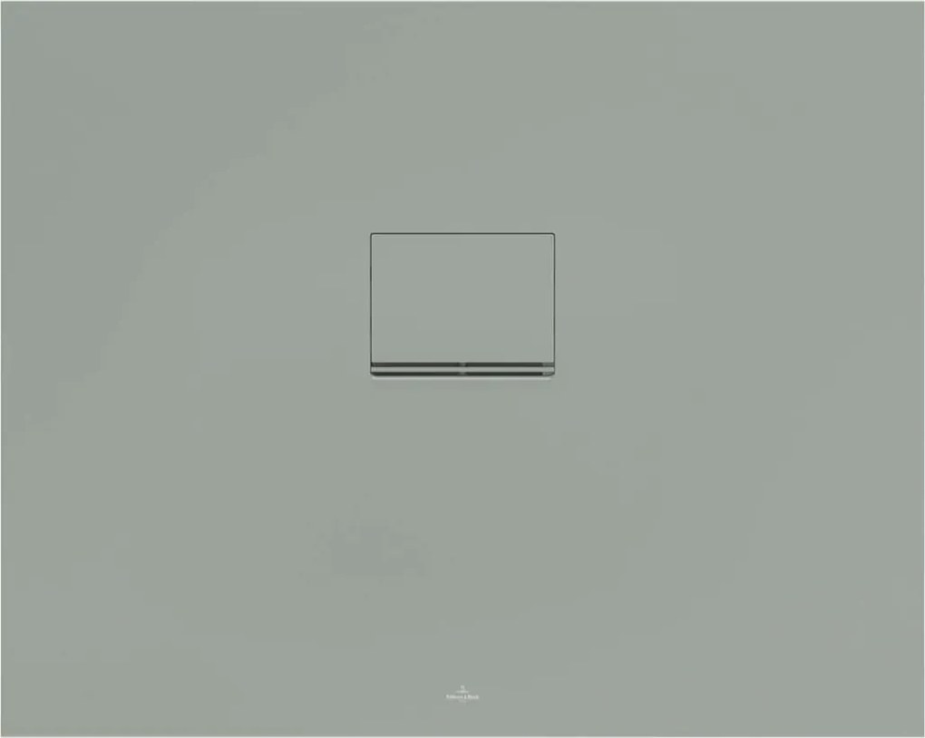 Villeroy & Boch Squaro Infinity - Sprchová vanička, 100x80 cm, Morning Green UDQ1080SQI2BV-R8