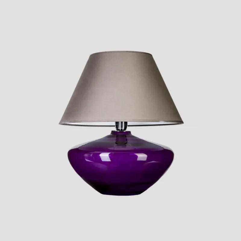 4concepts Designová stolní lampa MADRID VIOLET Barva: Bílá