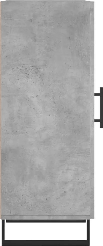 vidaXL Příborník 34,5 x 34 x 90 cm kompozitní dřevo [828568] Barva: Bílá