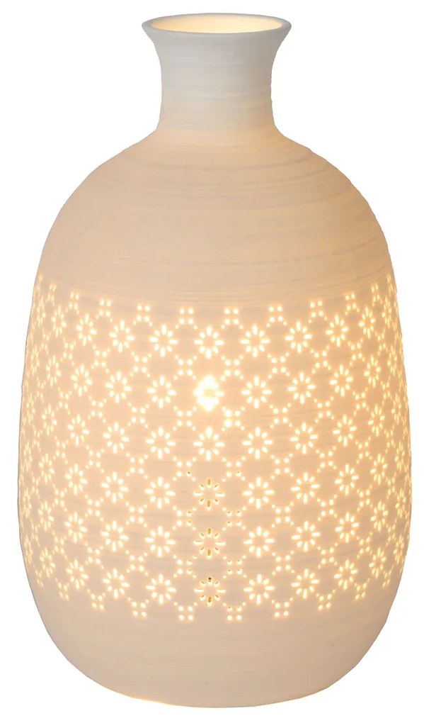 Lucide 13534/26/31 stolní lampa Tiesse, bílá, E14, 26,3cm