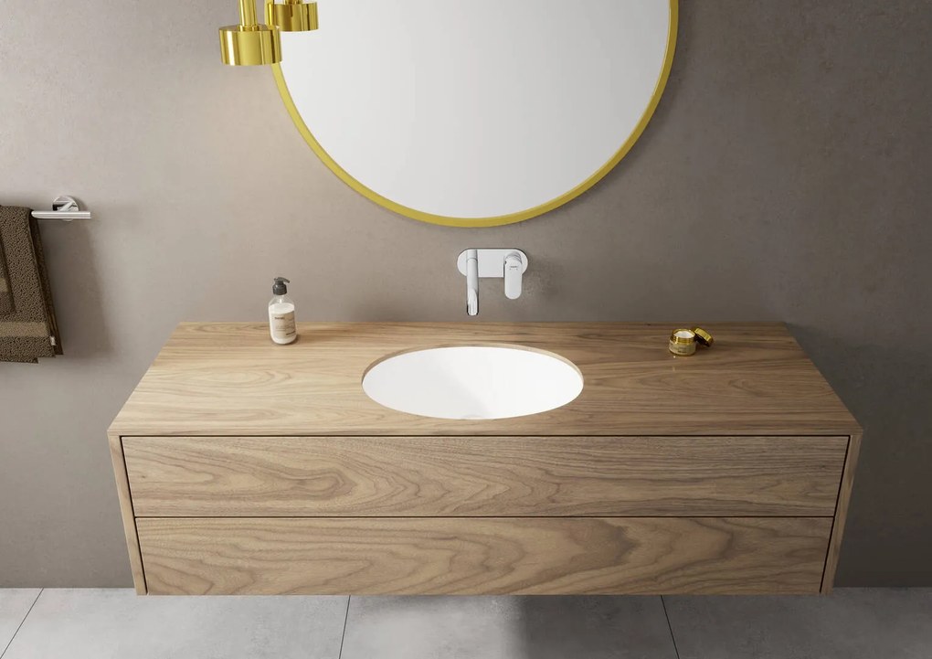 Hansgrohe Vernis Blend, umyvadlová baterie pod omítku, chromová, 71576000