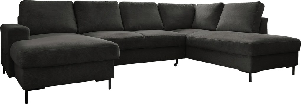 XXXLutz SEDACÍ SOUPRAVA, textil, šedá MID.YOU - Sedací soupravy - 001454002616