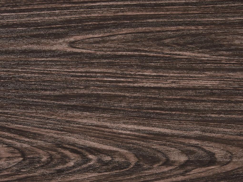 Psací stůl 100 x 50 cm tmavé dřevo HASTINGS Beliani