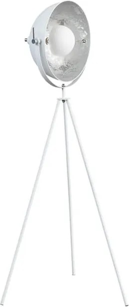 INV Stojací lampa Silueta 140 cm bílá-stříbrná