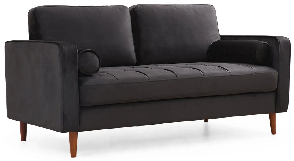 Hanah Home Dvoumístná pohovka ROME černá 175 cm 560ARE1516