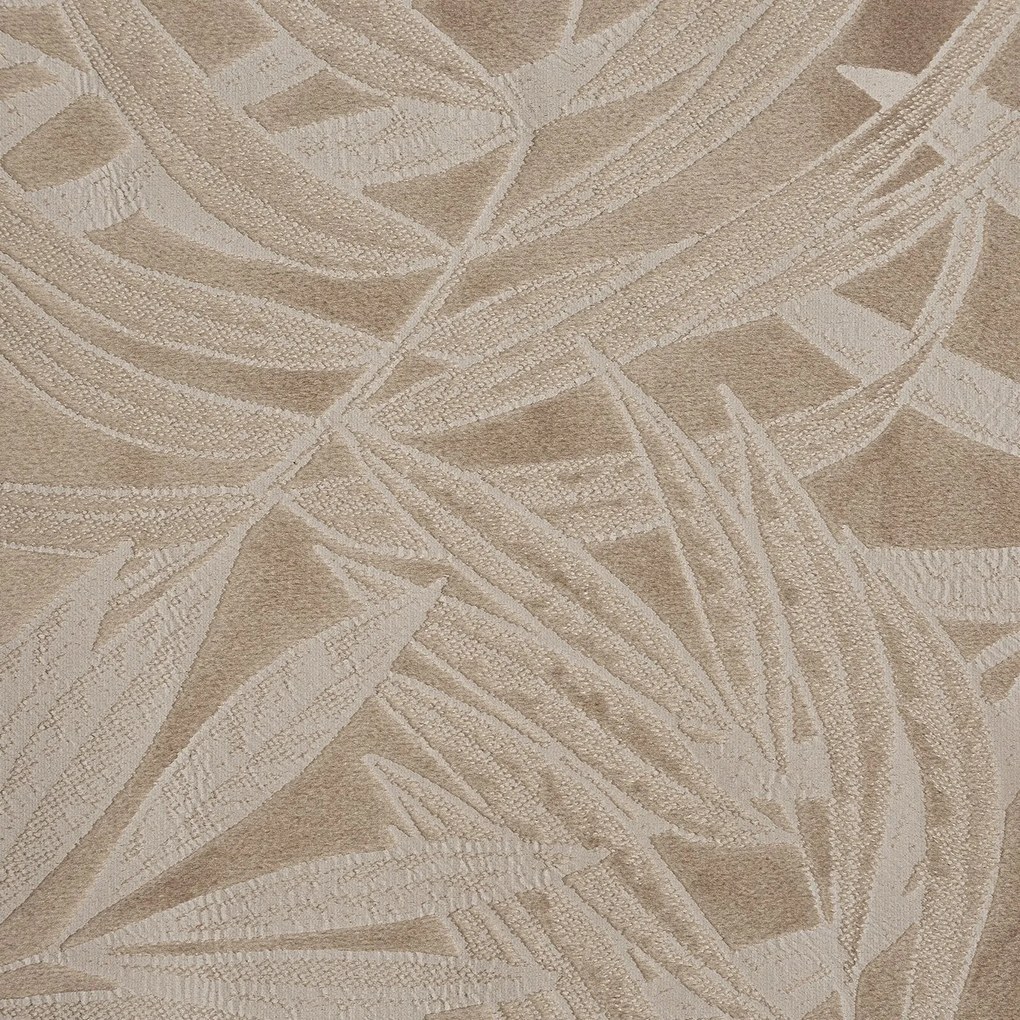 ZATEMŇOVACÍ ZÁVĚS NA KROUŽCÍCH VERA 140X250 CM LISTY