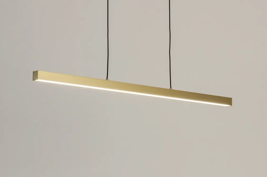Závěsné designové LED svítidlo nad stůl Corciano Gold