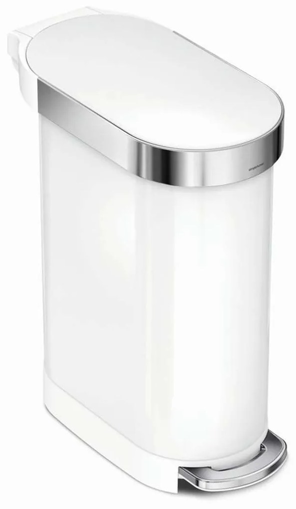 Simplehuman - Odpadkový koš Slim 45 l, bílá CW2069