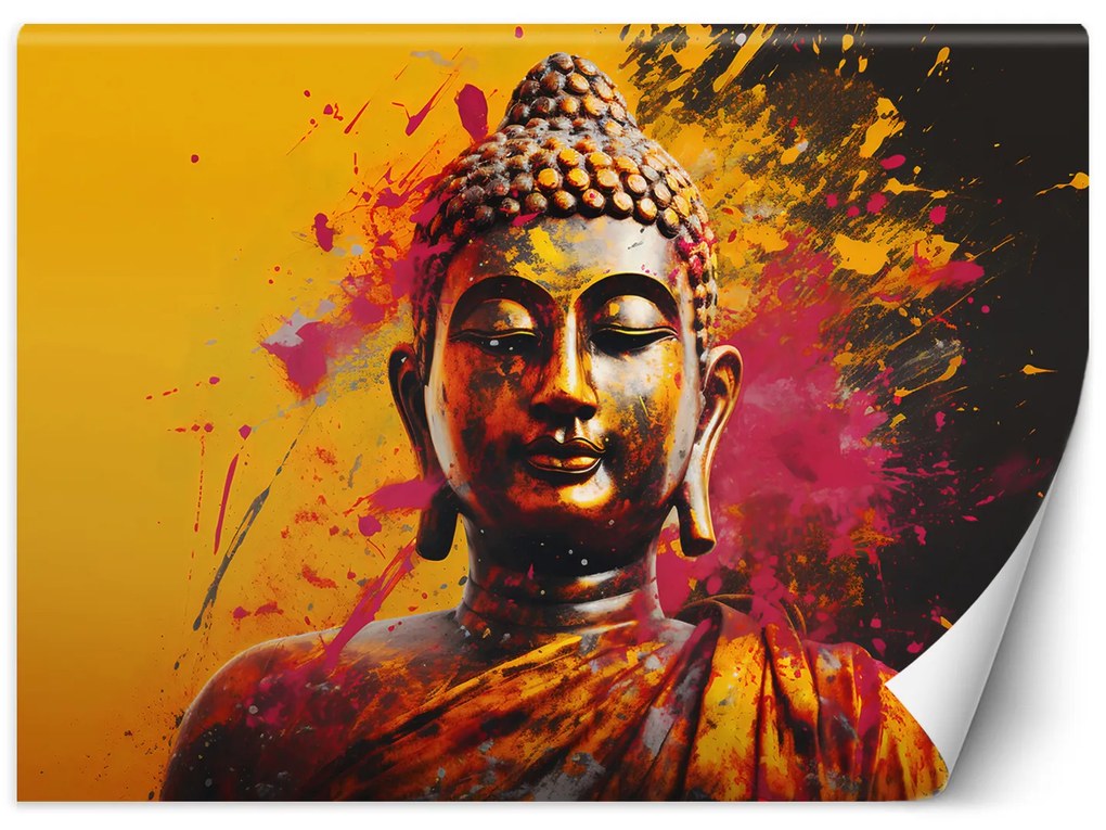 Gario Fototapeta Budha na abstraktním pozadí Materiál: Vliesová, Rozměry: 350 x 245 cm