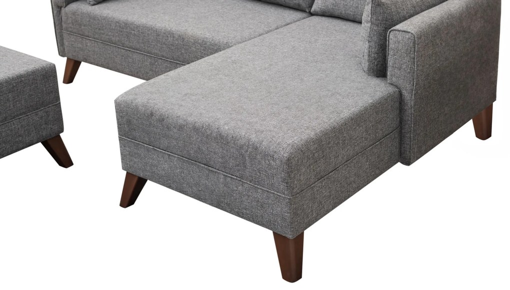 Atelier del Sofa Rohová sedací souprava Bella Corner Sofa Right 2, Šedá