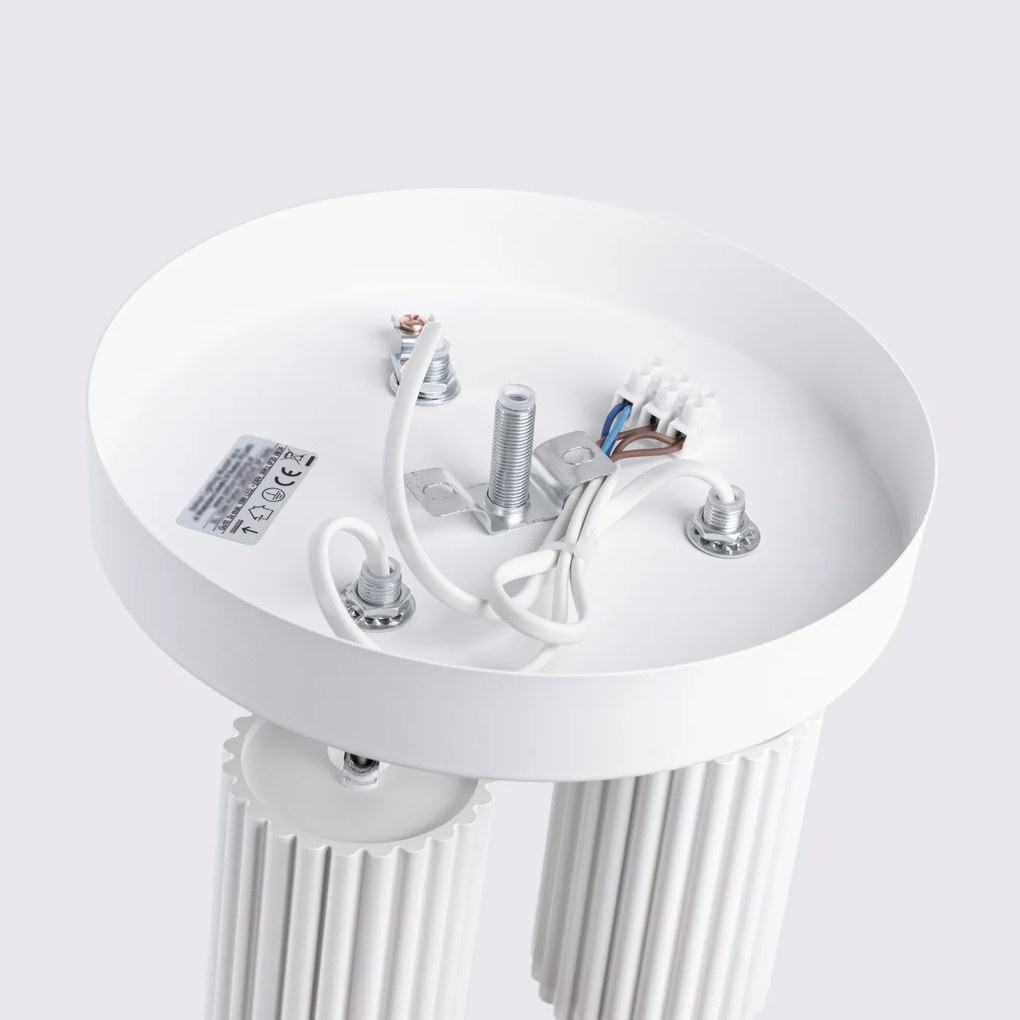 Sollux Lighting Stropní svítidlo KARBON 3P bílé