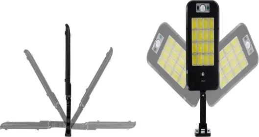 Solární pouliční lampa Izoxis 19444 240 LED