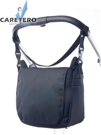 CARETERO | Caretero doplňky | Taška na kočárek CARETERO - black | Černá |