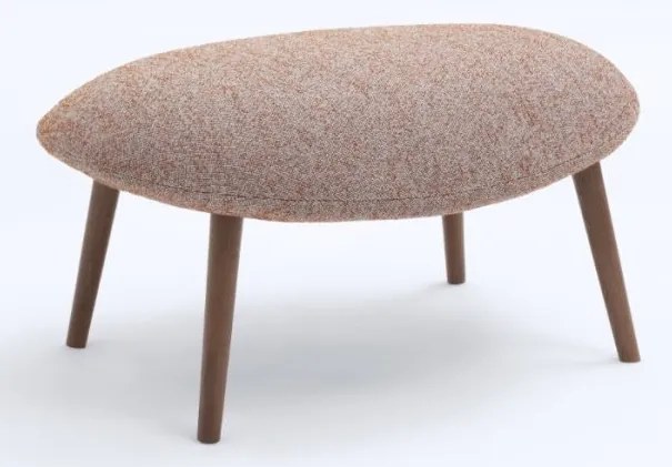 PIAVAL - Pouf CLOCHE 120/B1 - dřevěná podnož