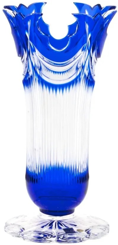 Váza  Diadem, barva modrá, výška 280 mm