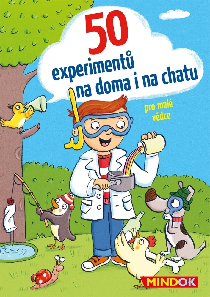 Společenská hra 50 experimentů na doma i na chatu