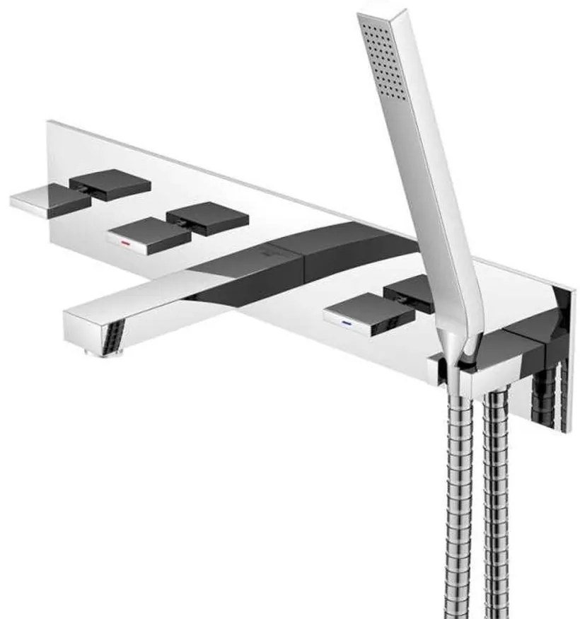 Steinberg 160 - Vanová baterie pod omítku, pro 2 spotřebiče, s tělesem, chrom 160 2692