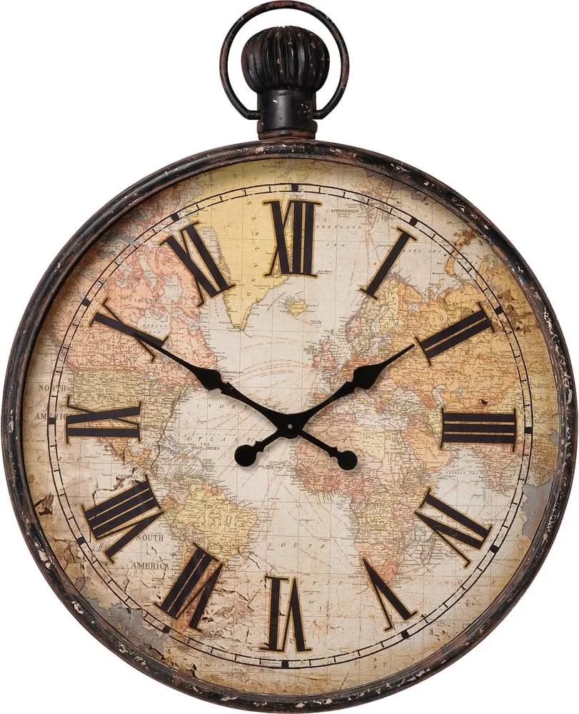 Nástěnné hodiny Kare Design European Map, 96 cm