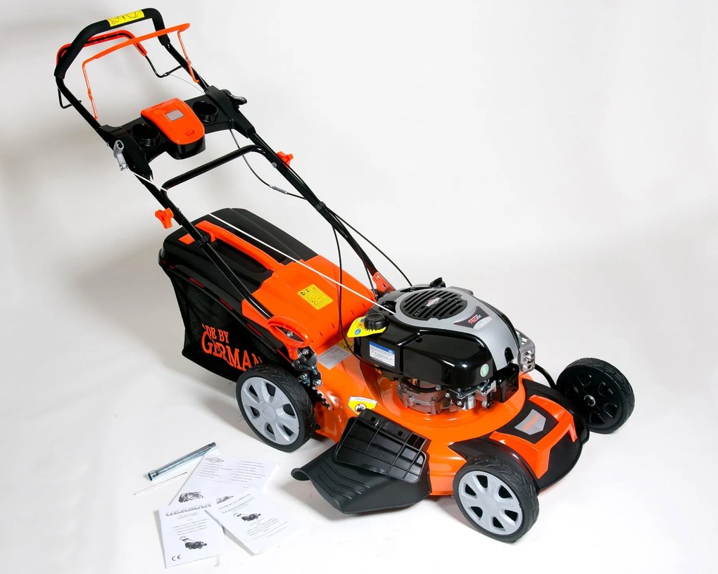 GERMAN Benzínová sekačka s pojezdem 7 HP 9v1 3 rychlosti GE-SKU_39619552