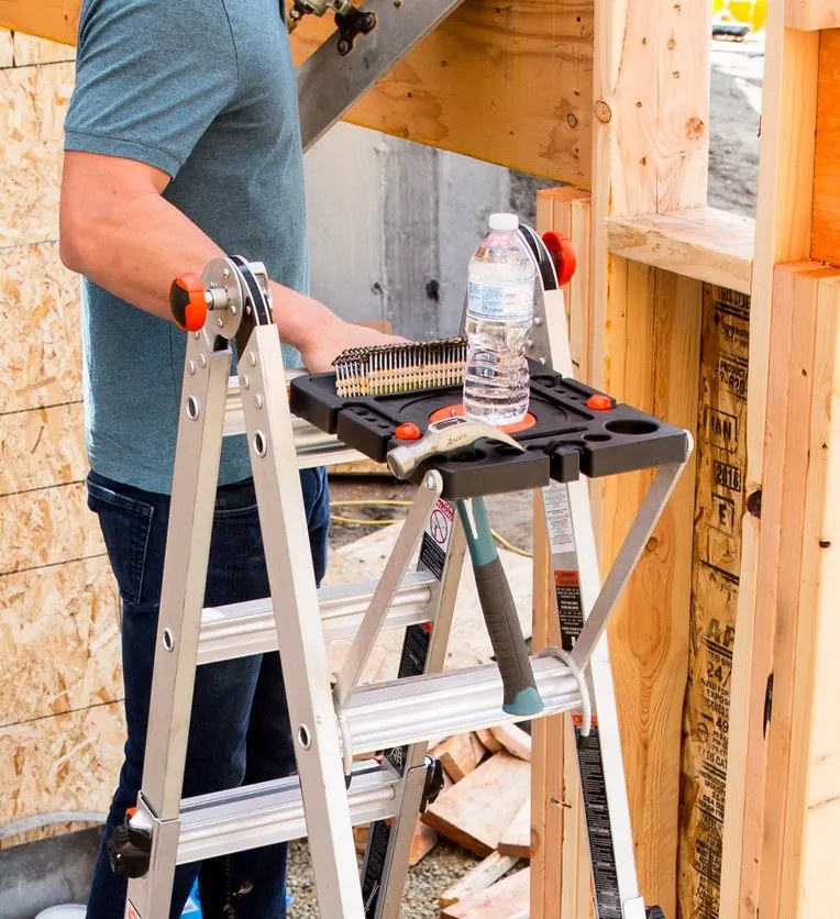 Little Giant Project Tray 15012-406 – sklopný organizér na nářadí pro víceúčelové žebříky