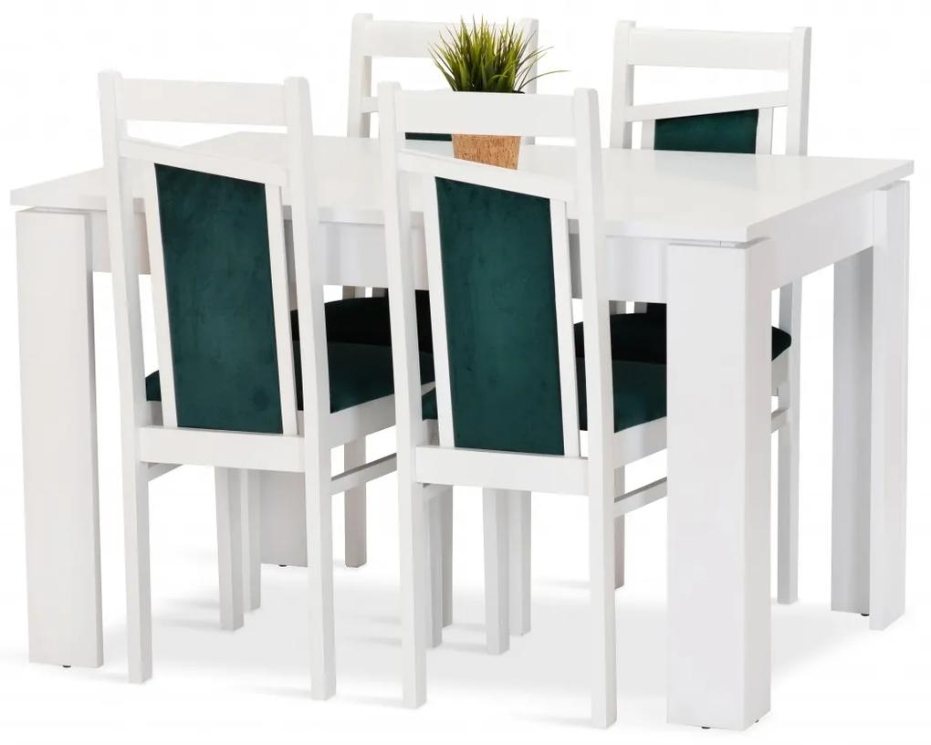 Jídelní sestava ANETA stůl + 4 židle