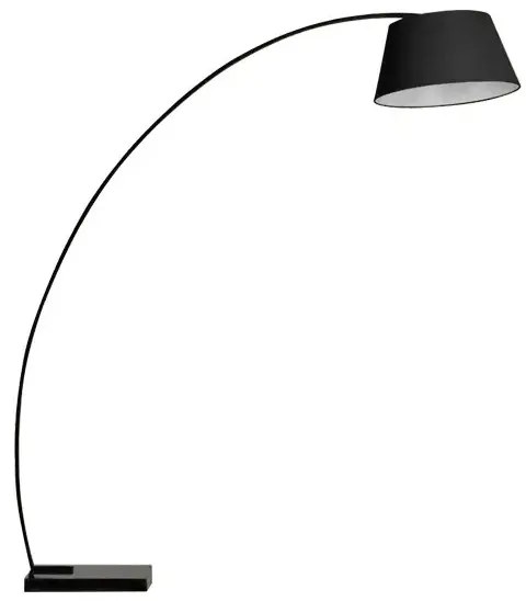 Skandinávská lampa Olav černé