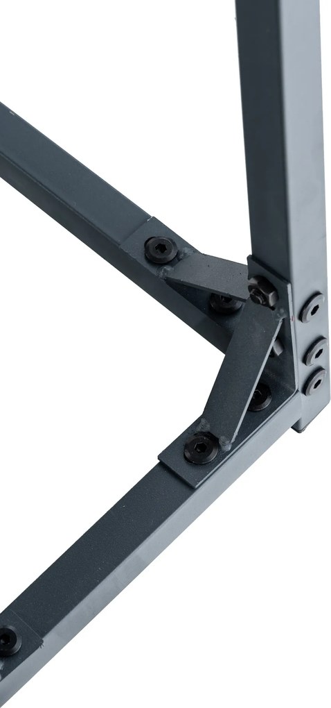 Přístřešek na palivové dřevo + ochranná plachta Ruston Aluminium XL – antracitová