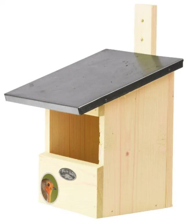 Budka pro ptáky dřevěná 19,2x21x33,3cm